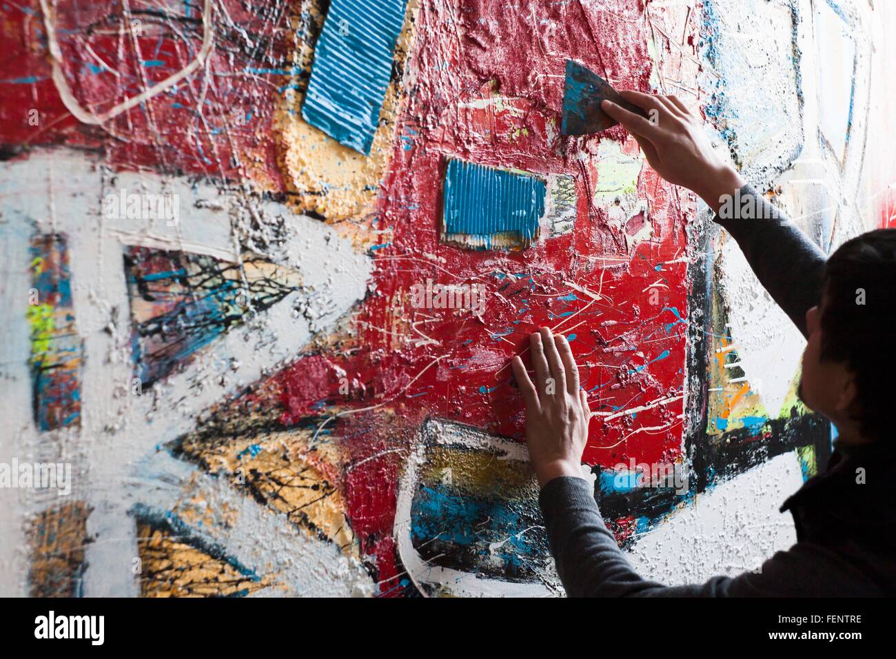 Male artist hi-res stock photography and images - Alamy