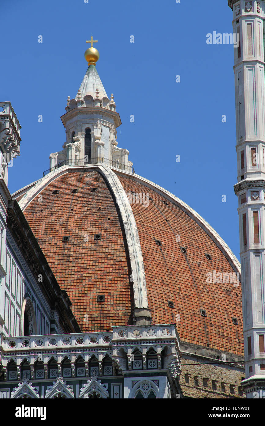 The duomo florence largest brick dome hi-res stock photography and ...