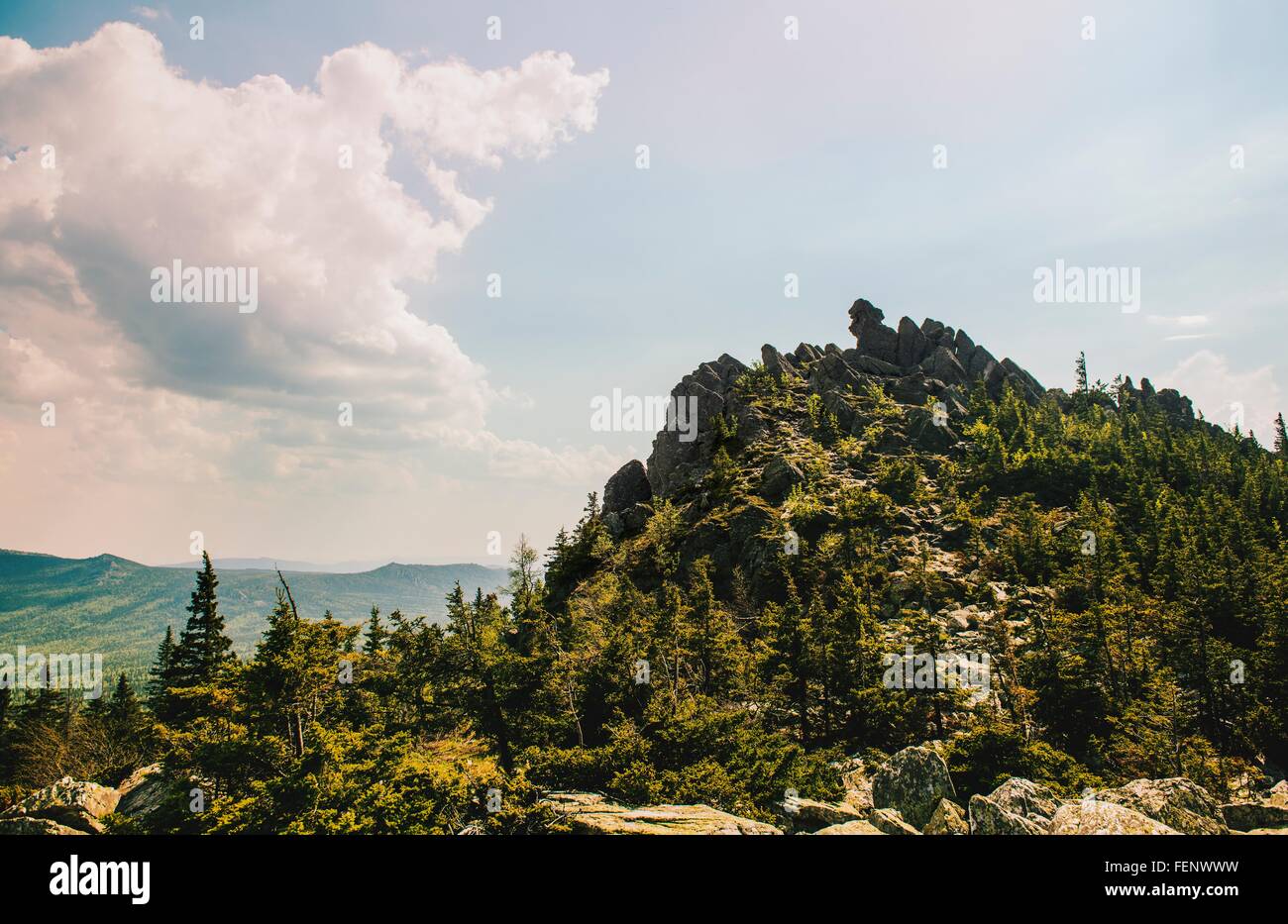 Rural russian landscape hi-res stock photography and images - Alamy