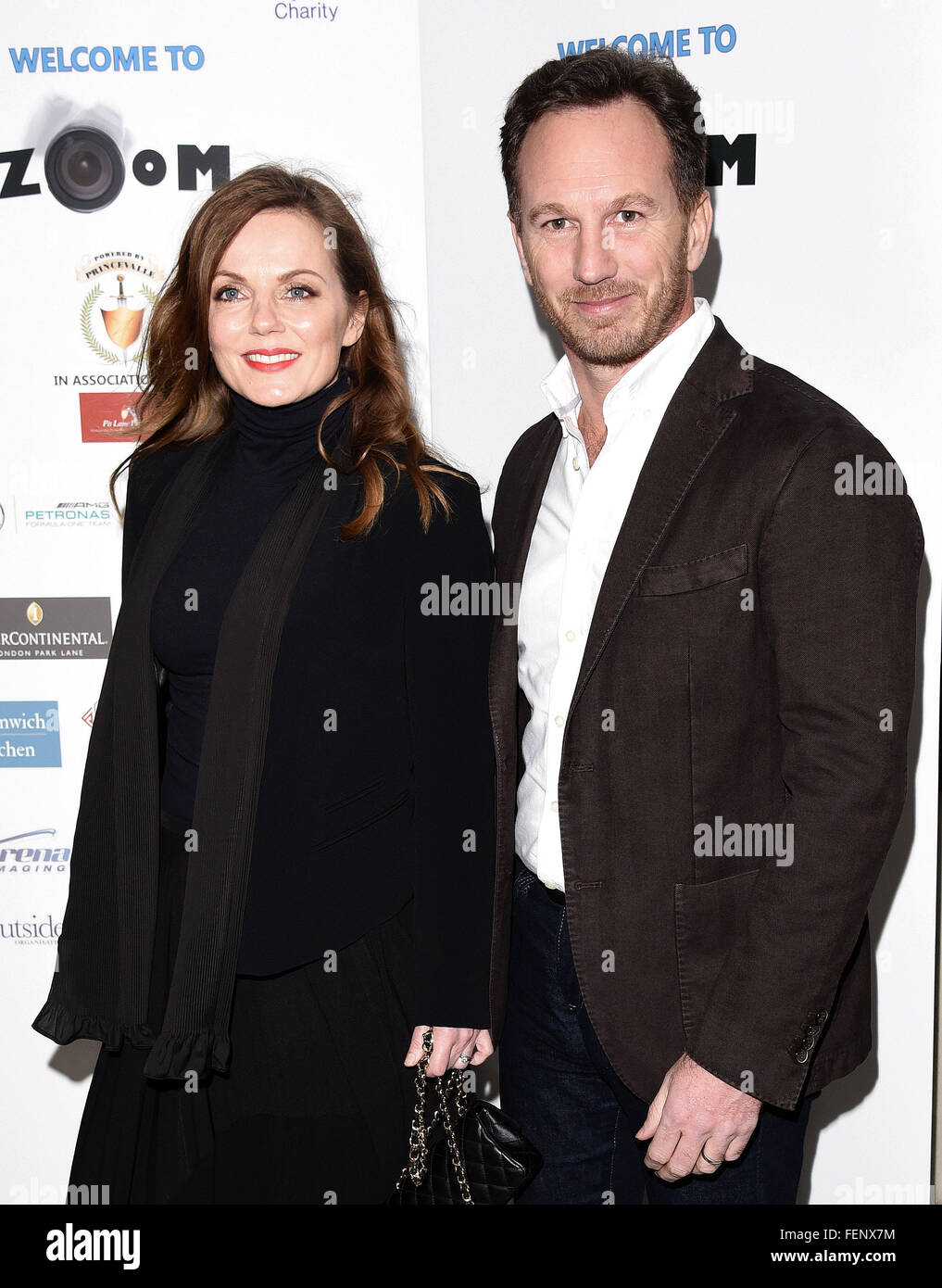London, UK . Geri Horner (formerly Geri Halliwell) and Christian Horner ...