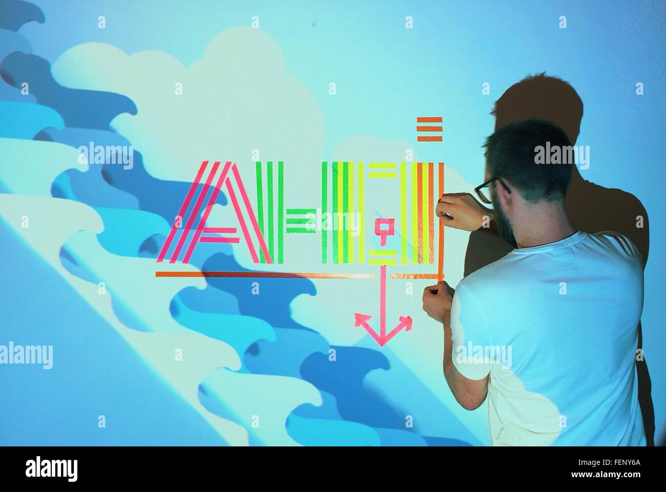 Creating text hi-res stock photography and images - Alamy