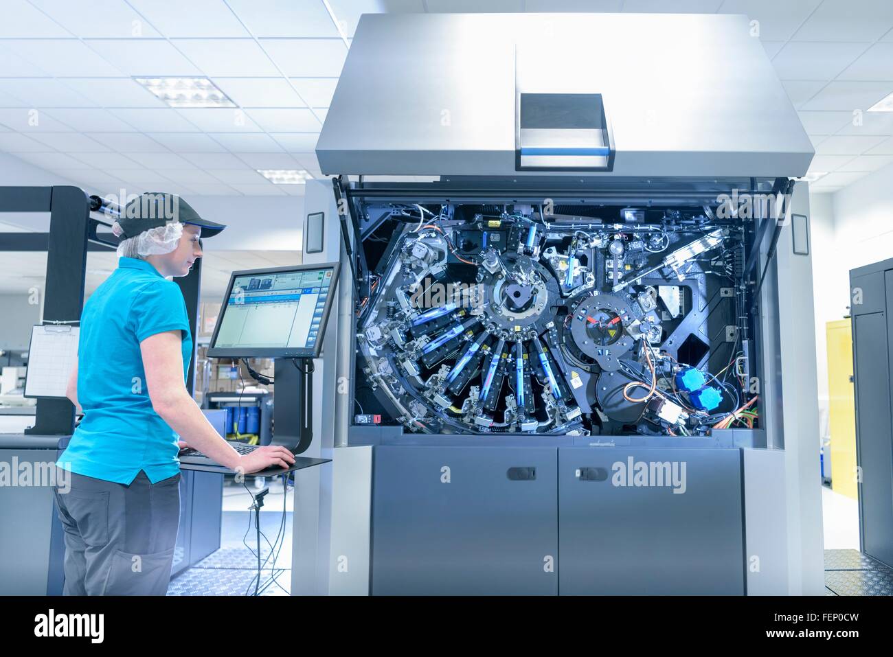 Woman printer hi-res stock photography and images - Alamy