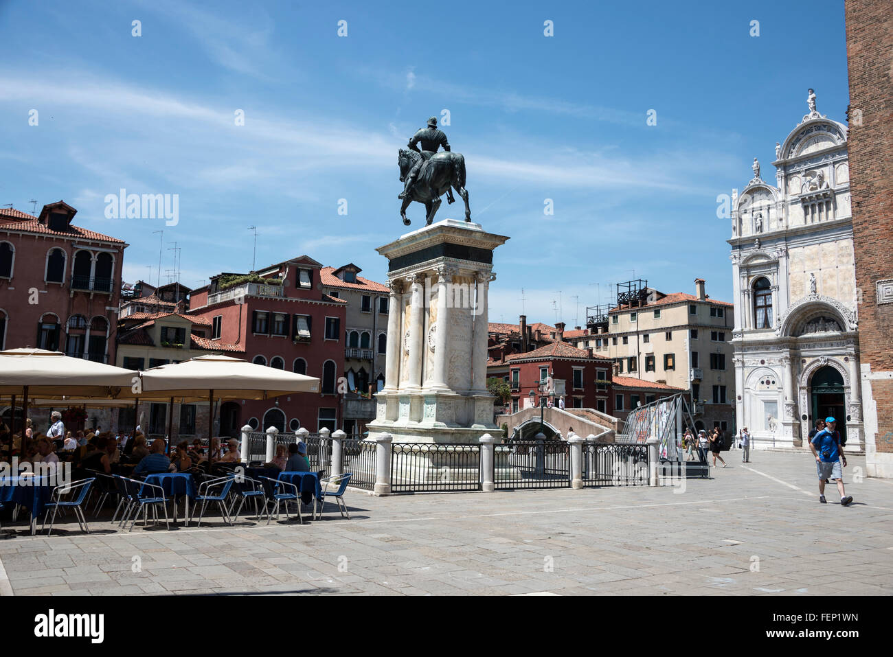 Monumento Equestre a Bartolomeo Colleoni is a equestrian monument of ...