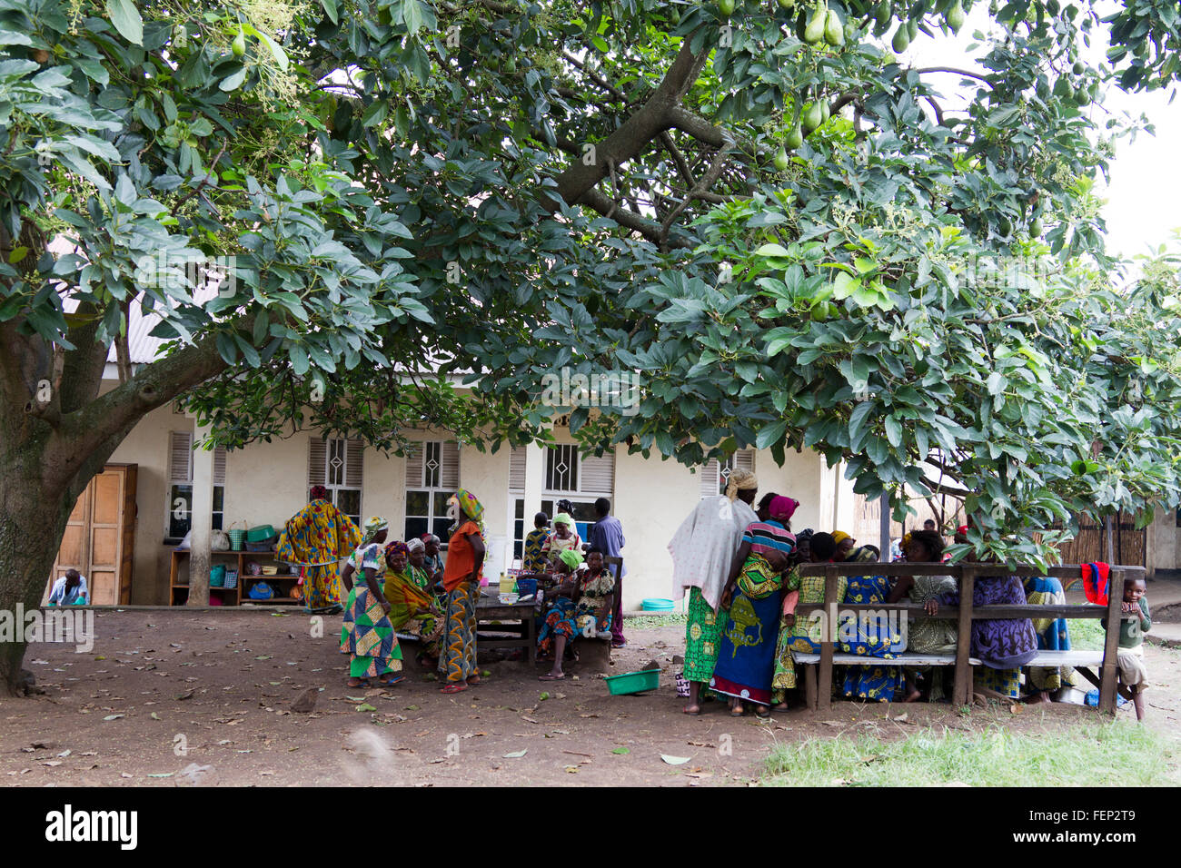 inside the MSF hospital in Rutshuru ,North Kivu, Democratic Republic of ...