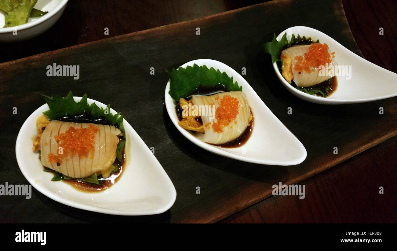 Uni fresh sea urchin fish hi-res stock photography and images - Alamy