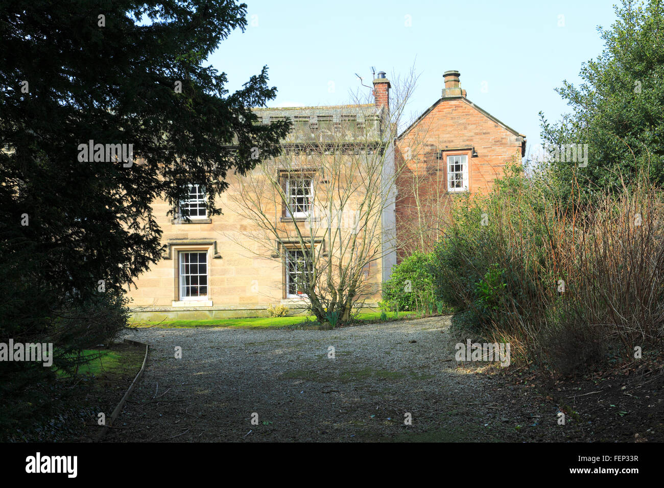 Wigton hall, West Street, Wigton town, Allerdale, Cumbria county ...