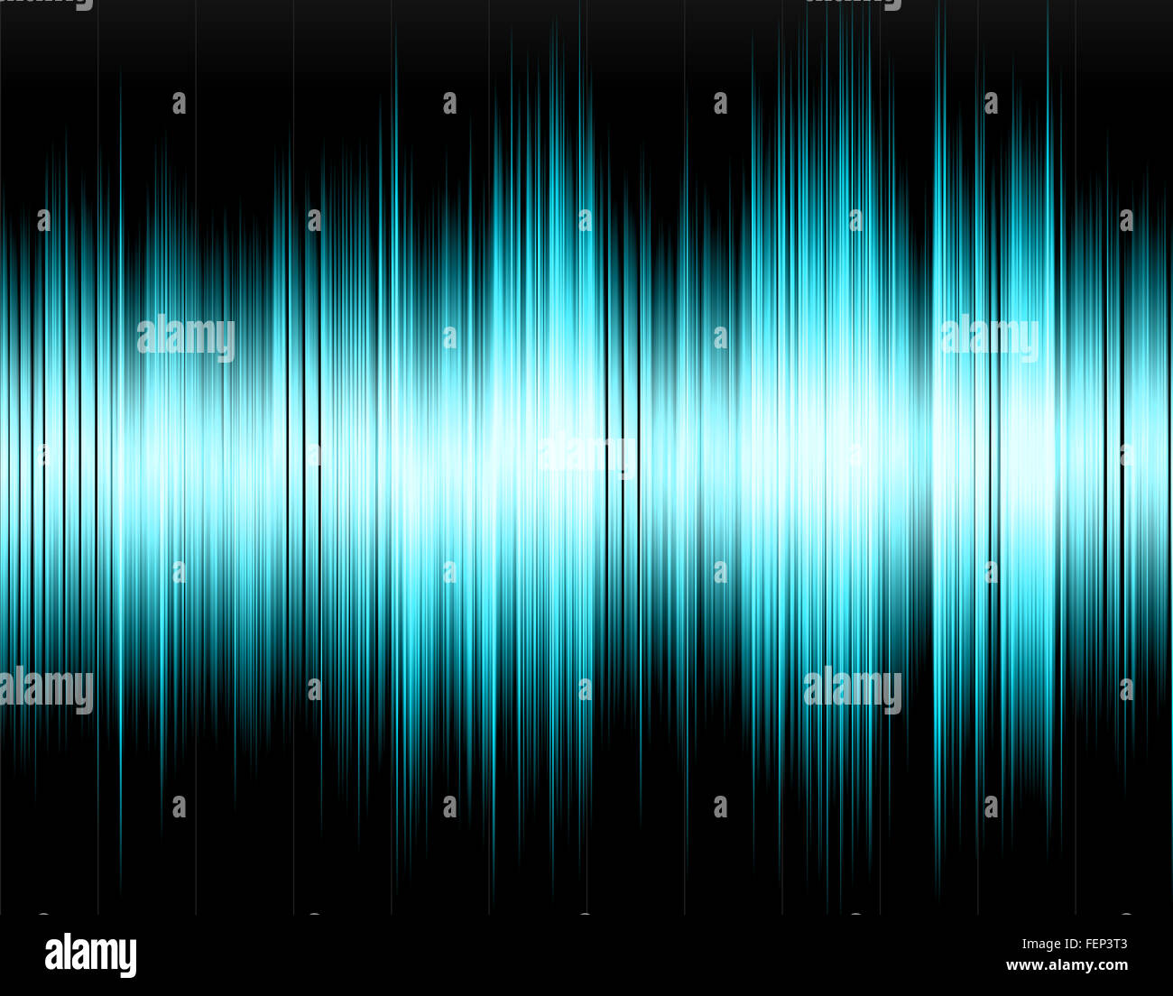 Blue abstract digital sound wave Stock Photo - Alamy