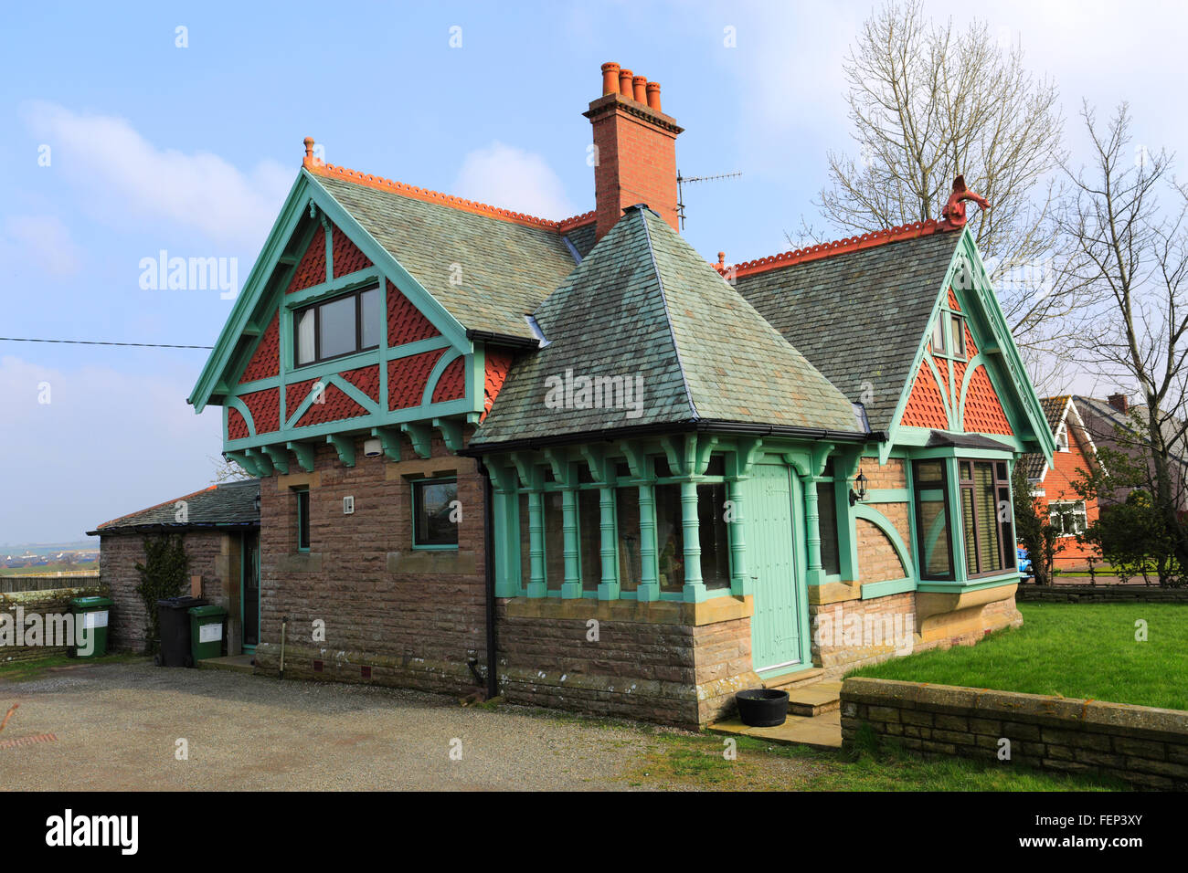 Alpha and Omega Cottages, Wigton town, Allerdale, Cumbria county ...