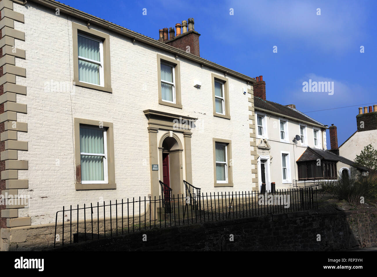 The Free Gramma School building, Wigton town, Allerdale, Cumbria county ...