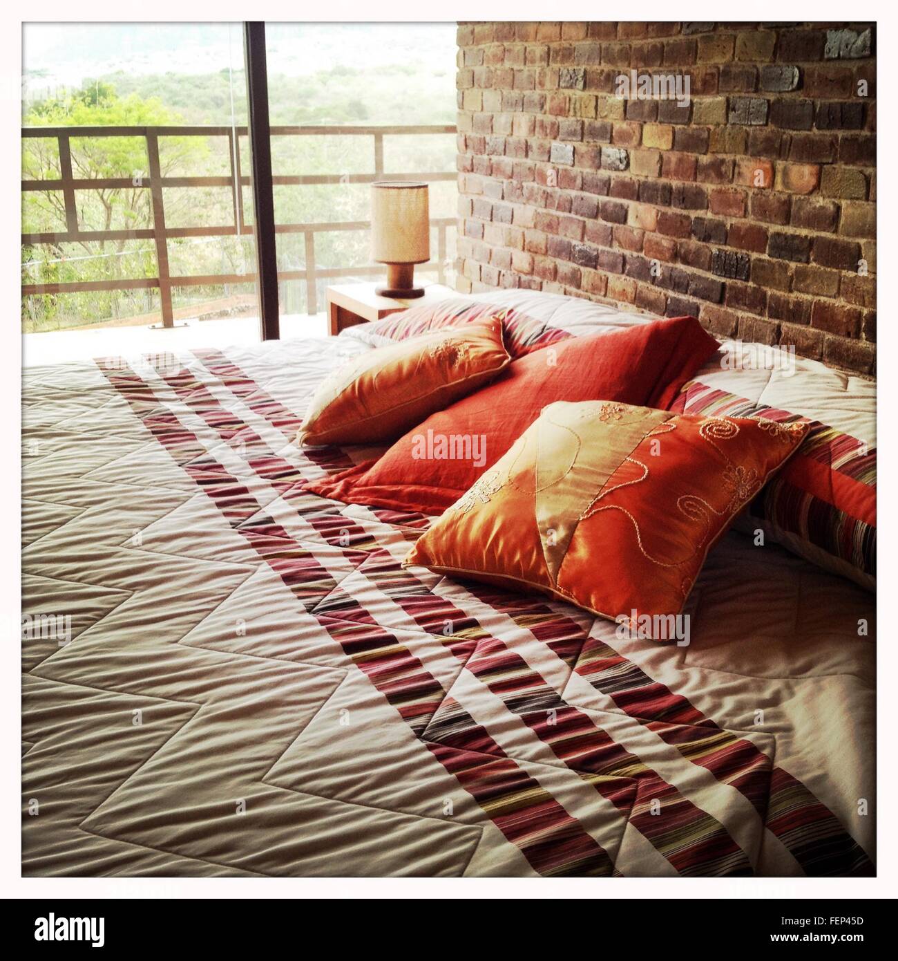 Interiors Of Bedroom Stock Photo - Alamy