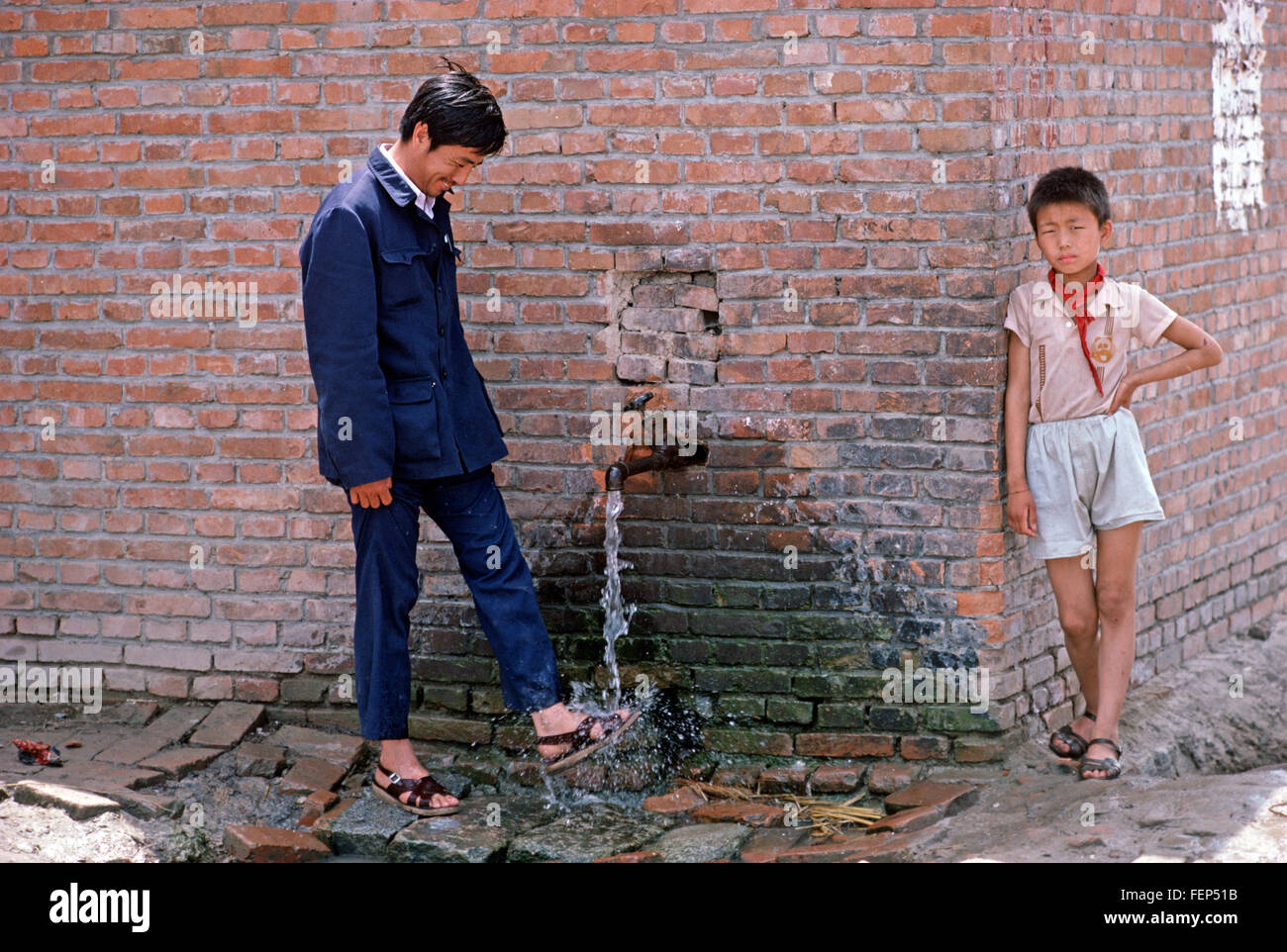 Feet washing hi-res stock photography and images - Alamy
