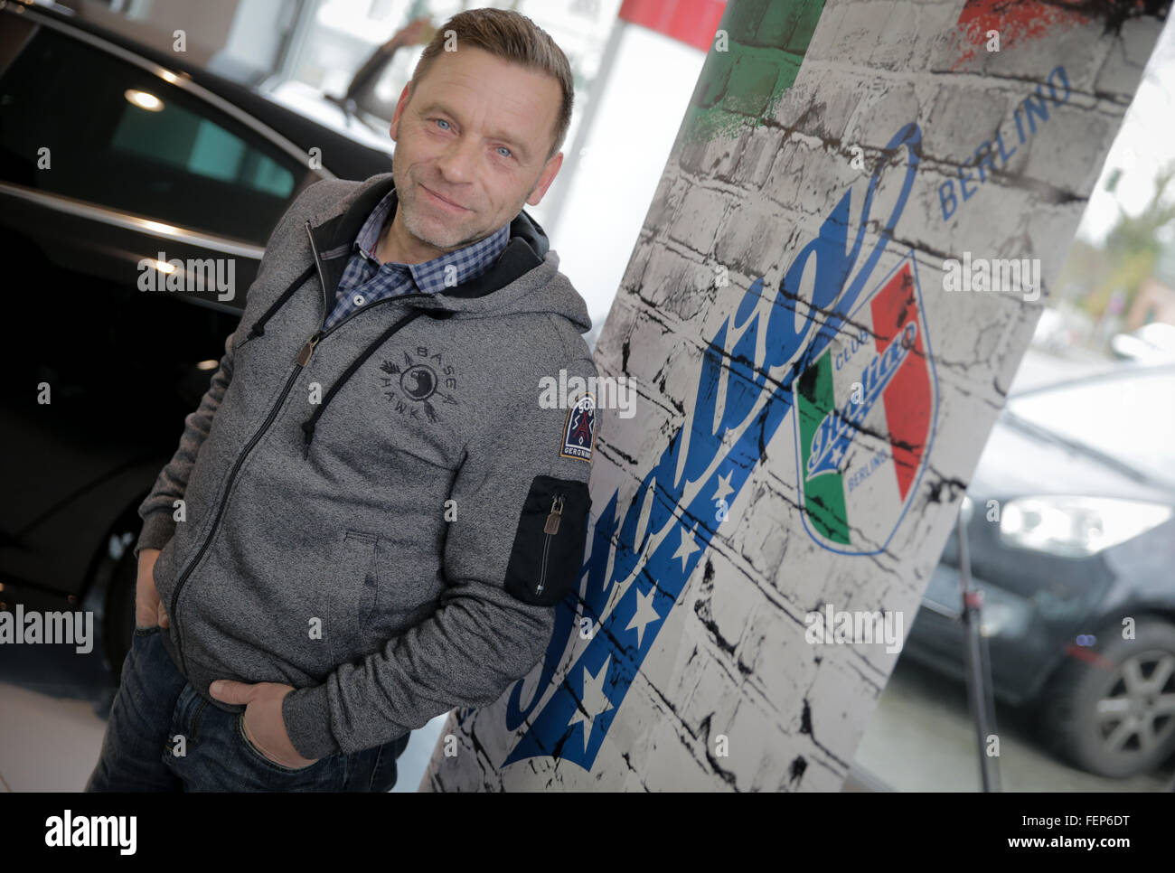 Berlin, Germany. 8th Feb, 2016. Former professional soccer player ...
