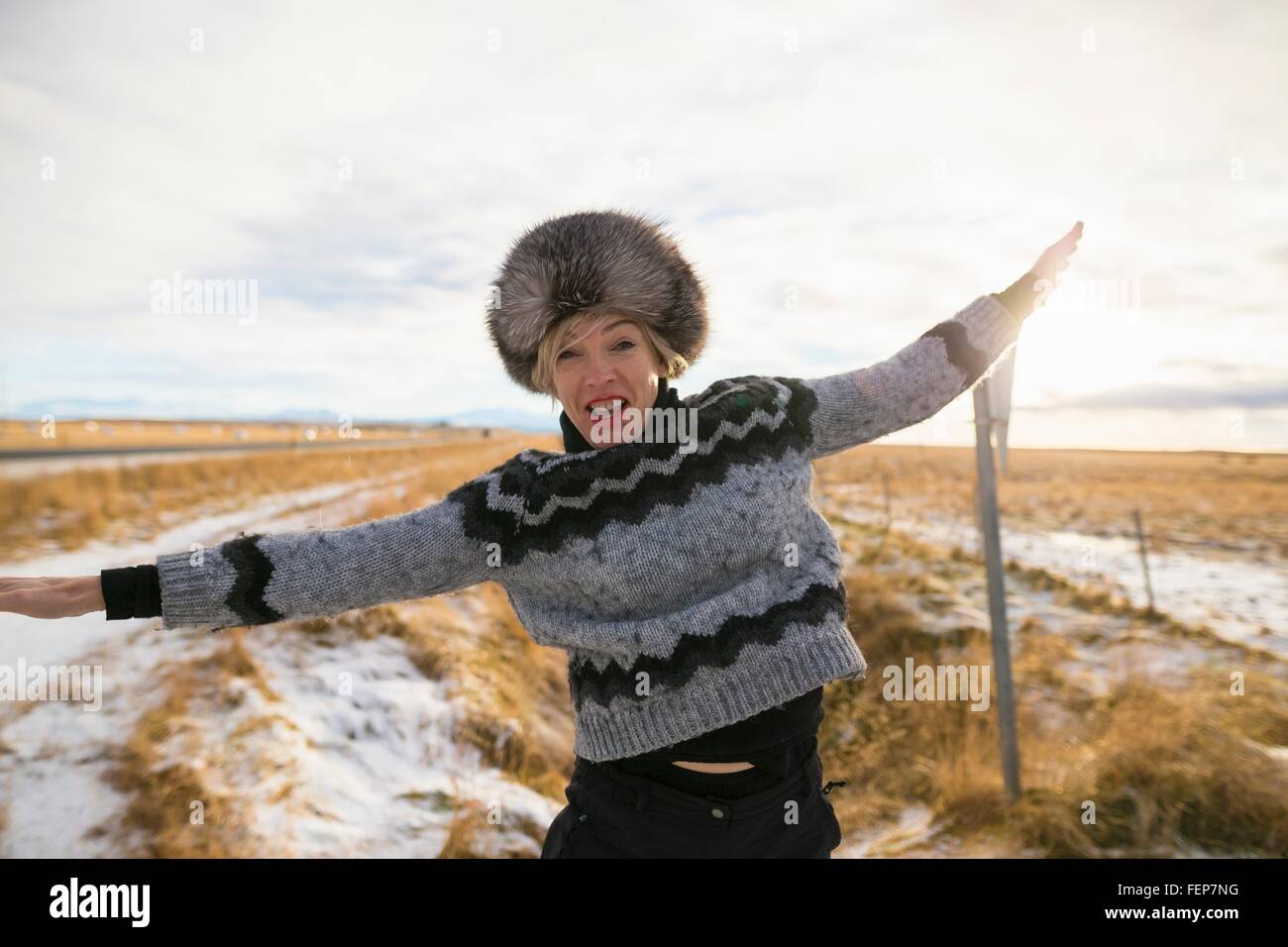 Covered arms hi-res stock photography and images - Alamy