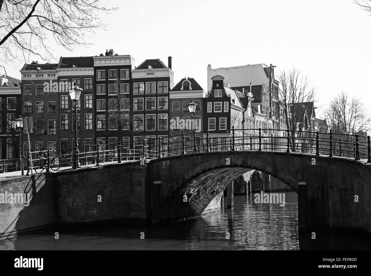 Skyline amsterdam Black and White Stock Photos & Images - Alamy