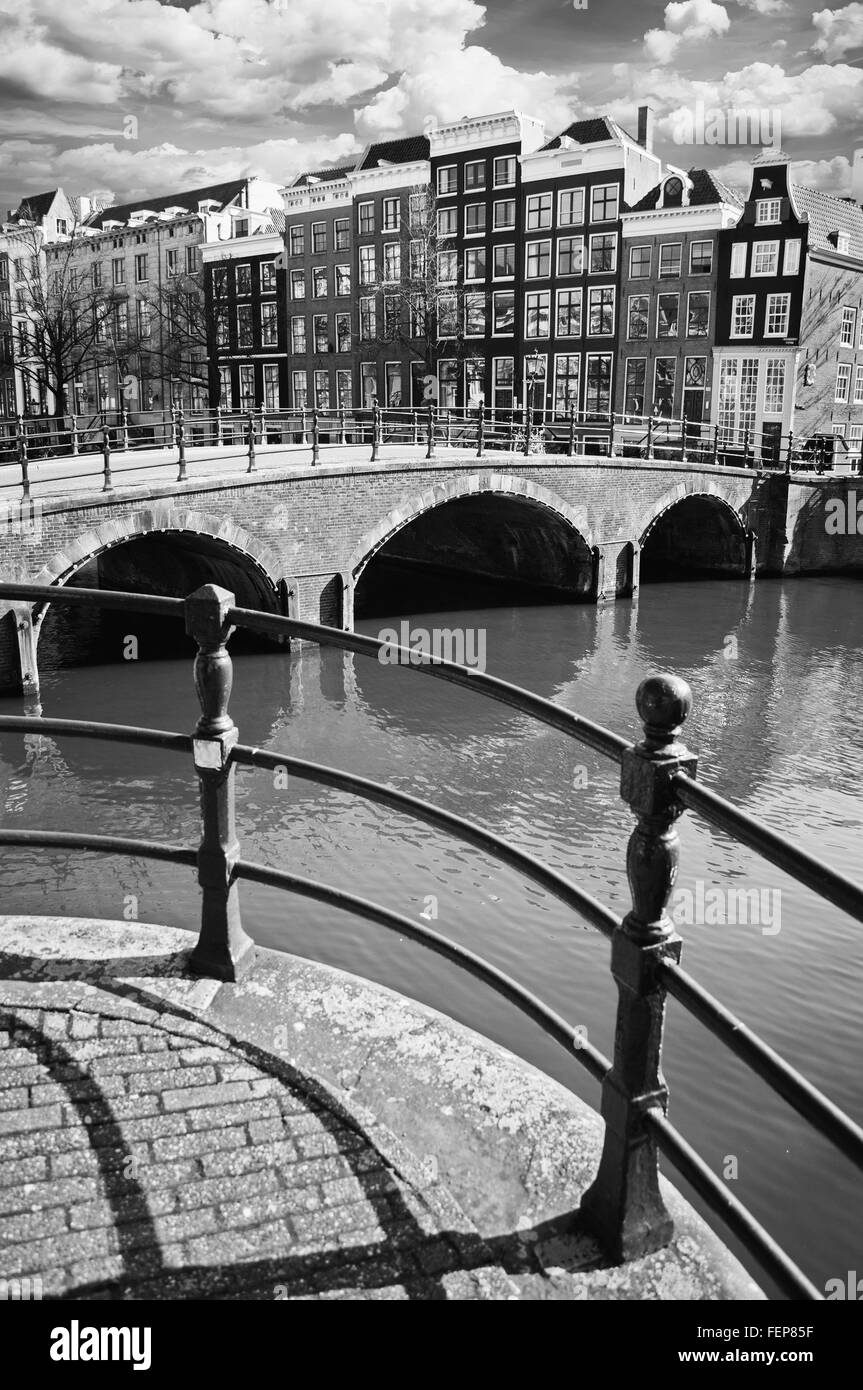 Skyline amsterdam Black and White Stock Photos & Images - Alamy