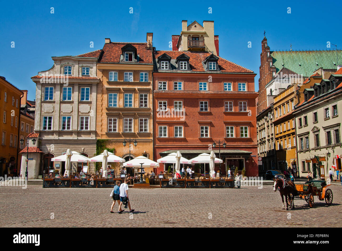 Warsaw famous landmarks hi-res stock photography and images - Alamy