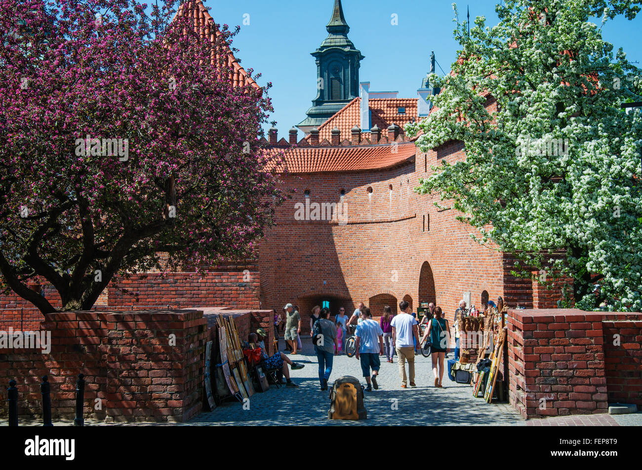 Barbican tower gate hi-res stock photography and images - Alamy
