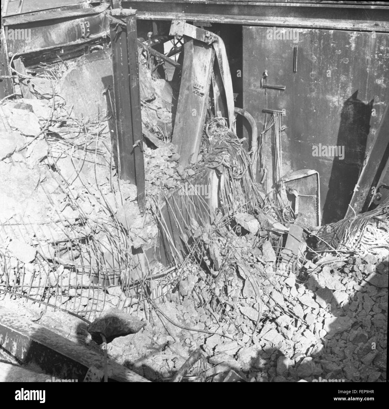 Atlas 9C Details Damage of AtlasABLE 9C; Pad 12 Date Stock Photo - Alamy