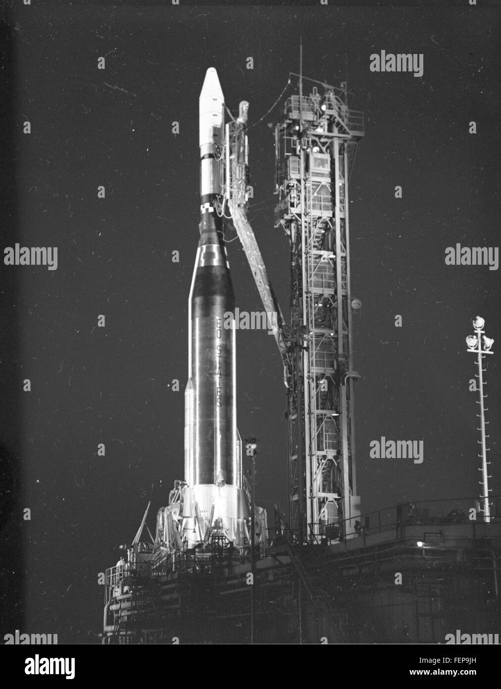 Atlas 5102 Details Prelaunch of 5102ATS; Complex 12 Date Stock Photo ...