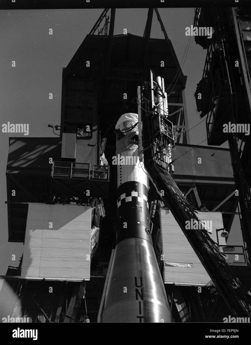 Atlas agena Black and White Stock Photos & Images - Alamy