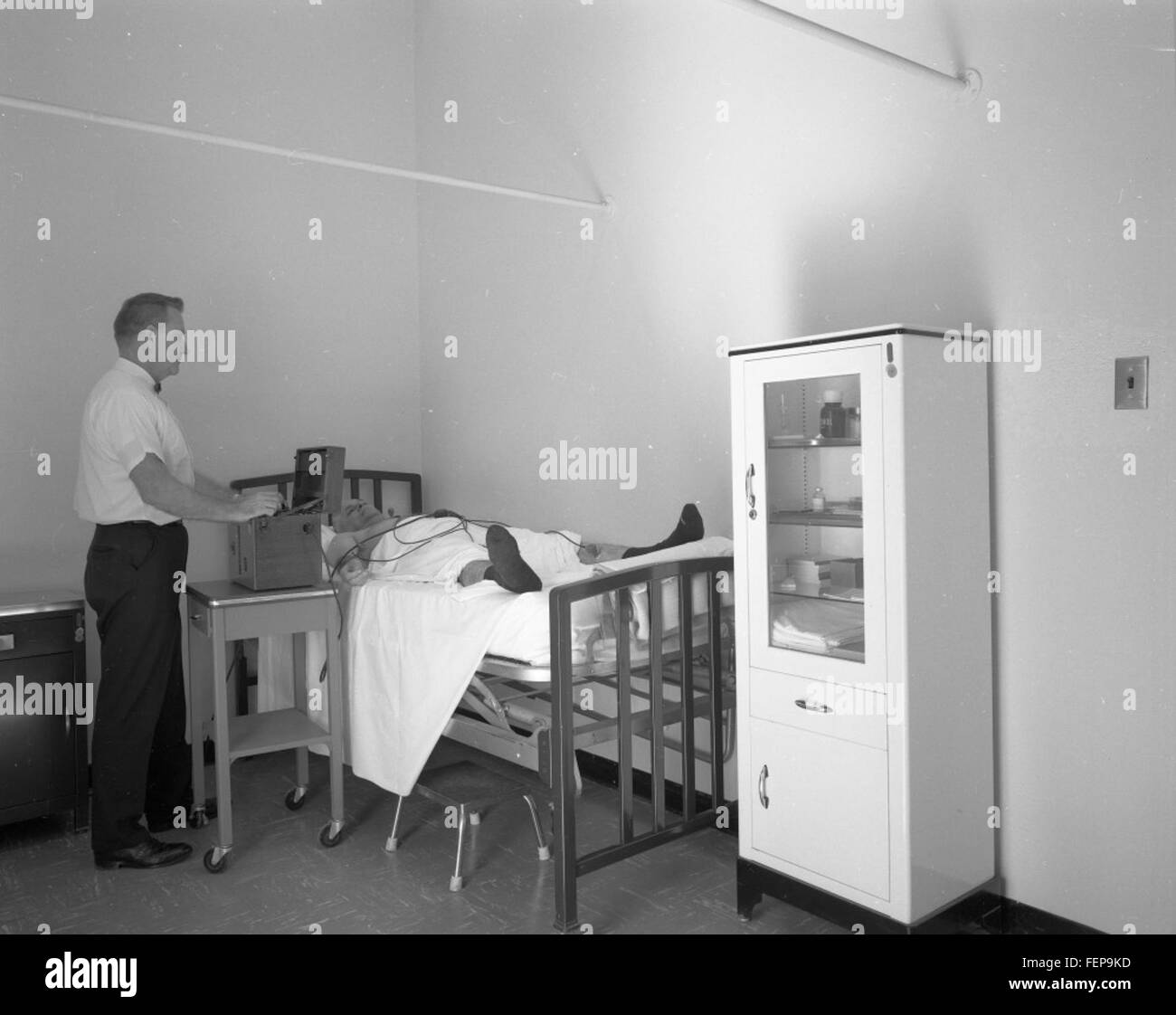 This image shows the medical facilities at Plant 71, where ...