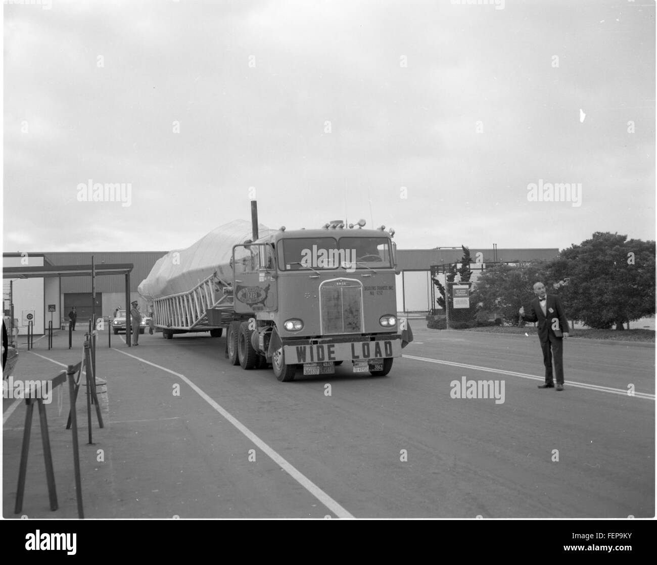 This image details the transport of Atlas rocket SLV-3A-25501A from ...