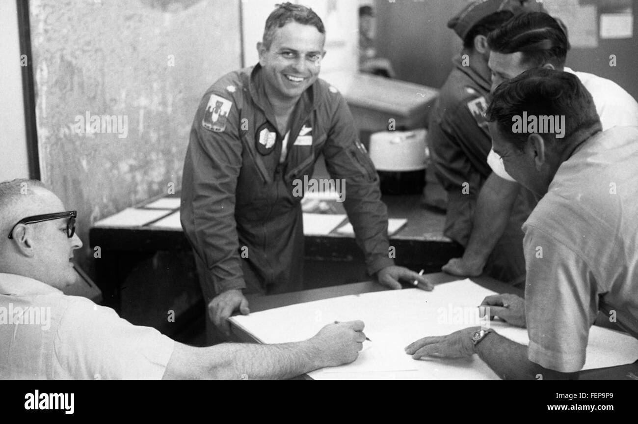 The Convair B-58 Hustler, pictured here during a speed run at Edwards ...