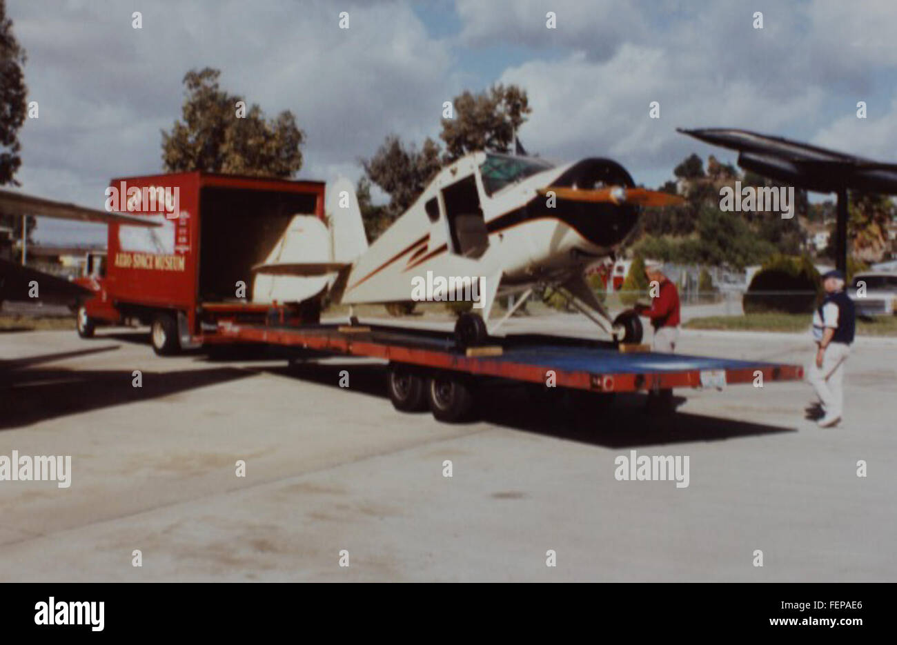 This image from the History of SDASM Collection depicts an aircraft ...