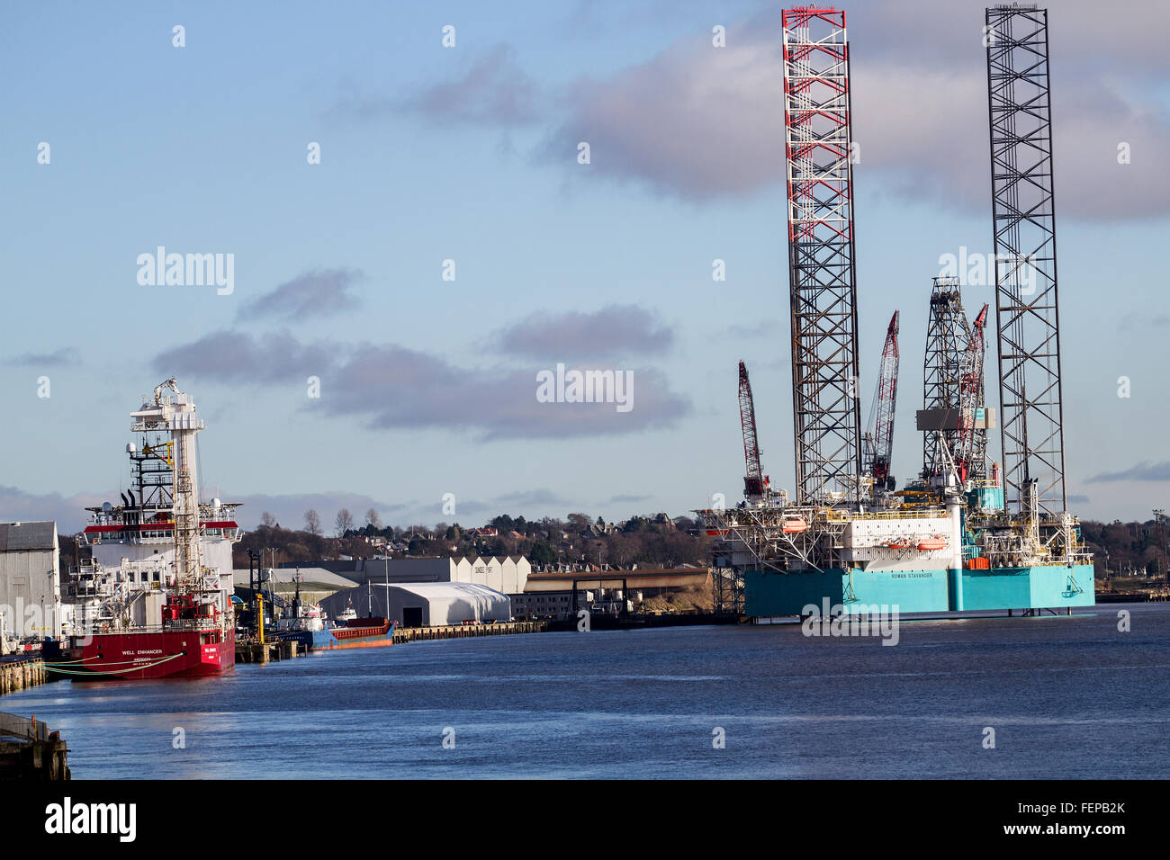 Rowan Oil Rig Stock Photos & Rowan Oil Rig Stock Images - Alamy