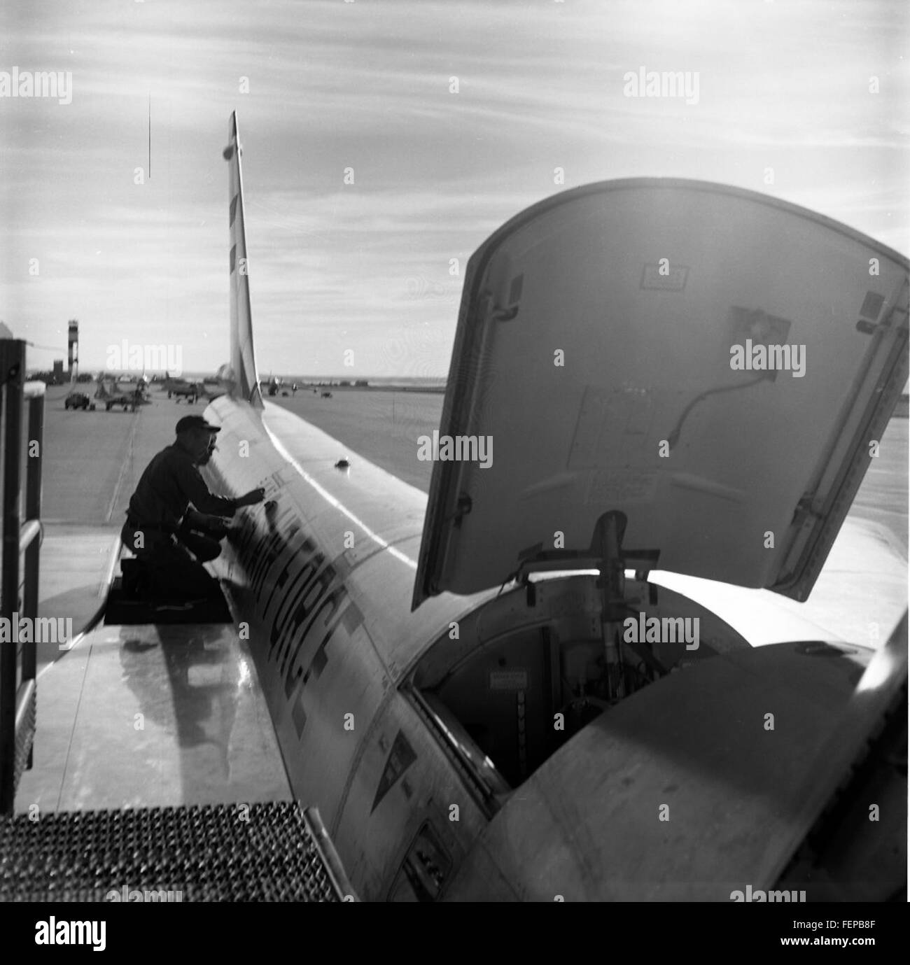 The Convair B-58 Hustler made a notable speed run at Edwards Air Force ...