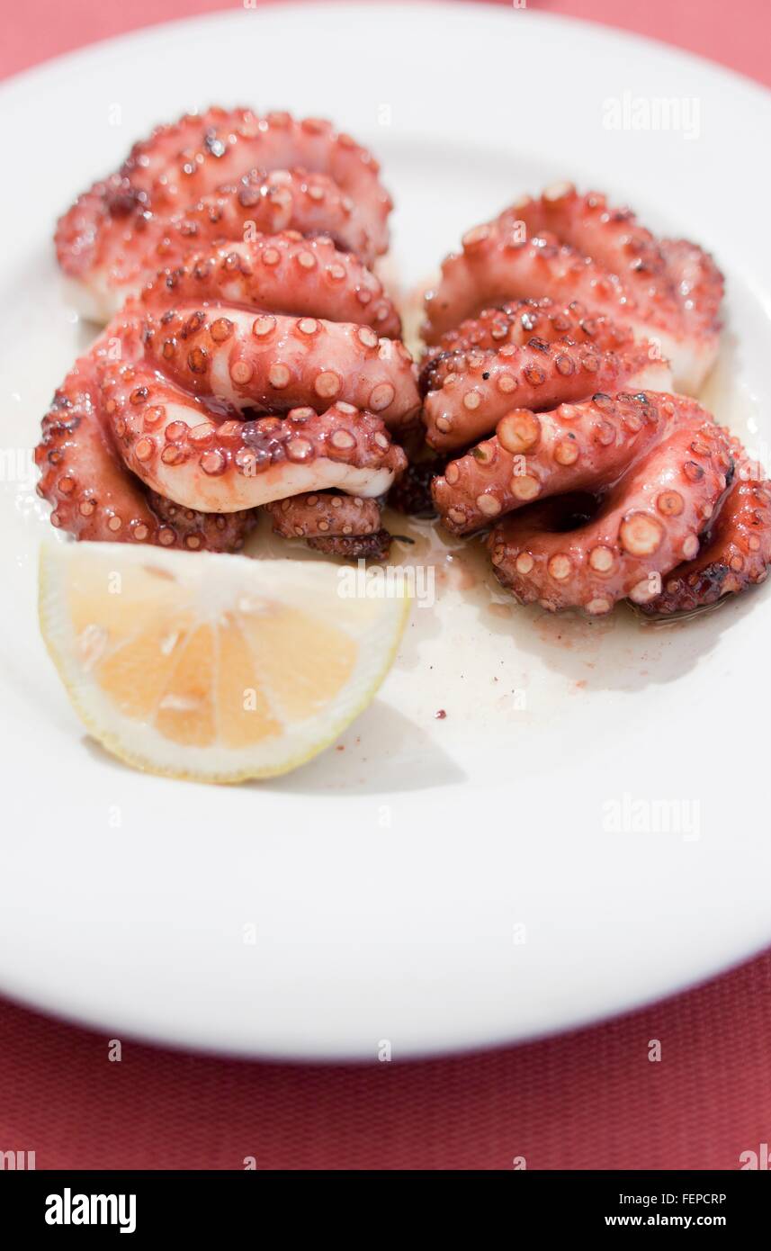 Octopus plate hi-res stock photography and images - Alamy