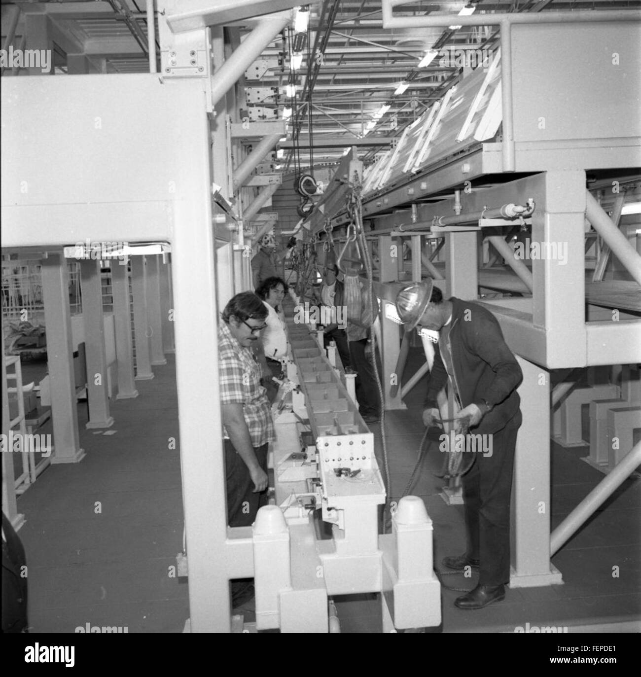 This image from the Atlas Negative Collection shows a U.S. military ...