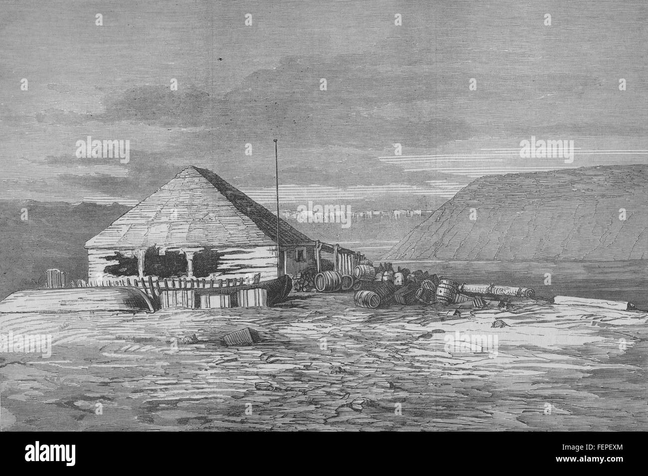 CANADA Northumberland House, Beechey Island, August 26 1875 ...
