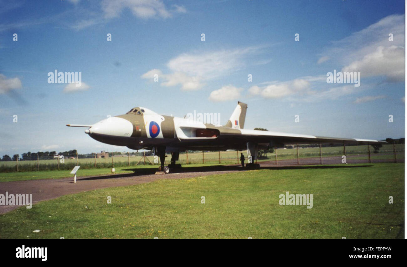 Avro Vulcan B-2 XM597 Museum of Flight, Scotland Stock Photo - Alamy