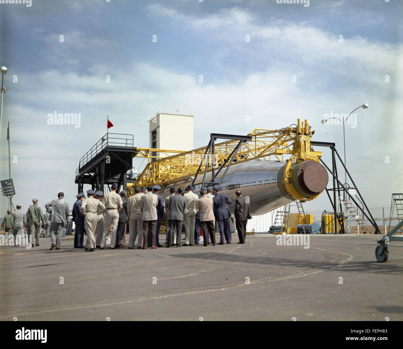 This image details the launch test of the IOC (Initial Operational ...