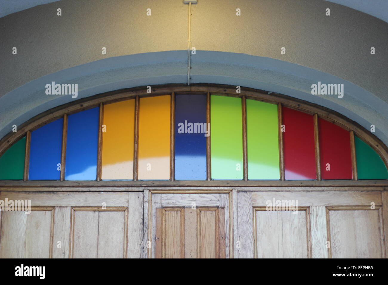 Exterior Arch Building Stock Photo - Alamy