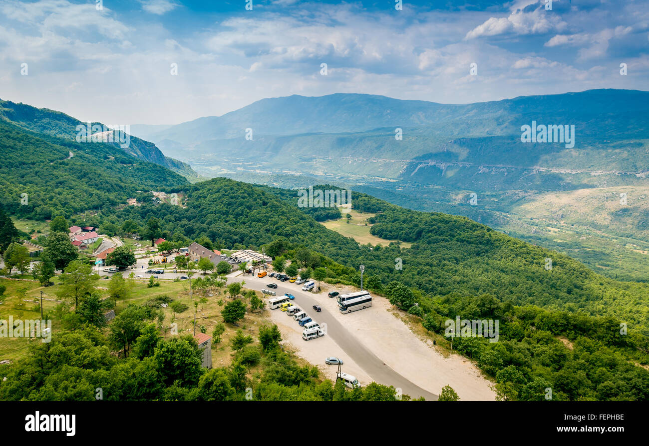 Montenegro landscape view from The Ostrog Monastery Stock Photo - Alamy