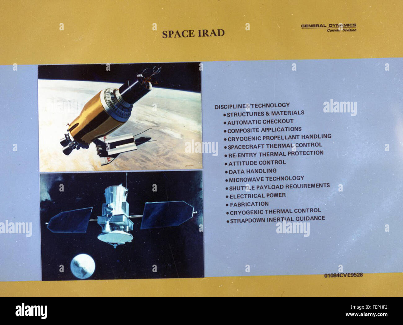 Atlas Details General DynamicsAtlas Poster; Space IRAD Stock Photo - Alamy
