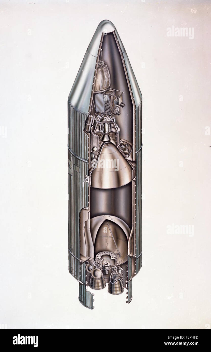 This piece of art from the Atlas Centaur collection depicts the Atlas ...