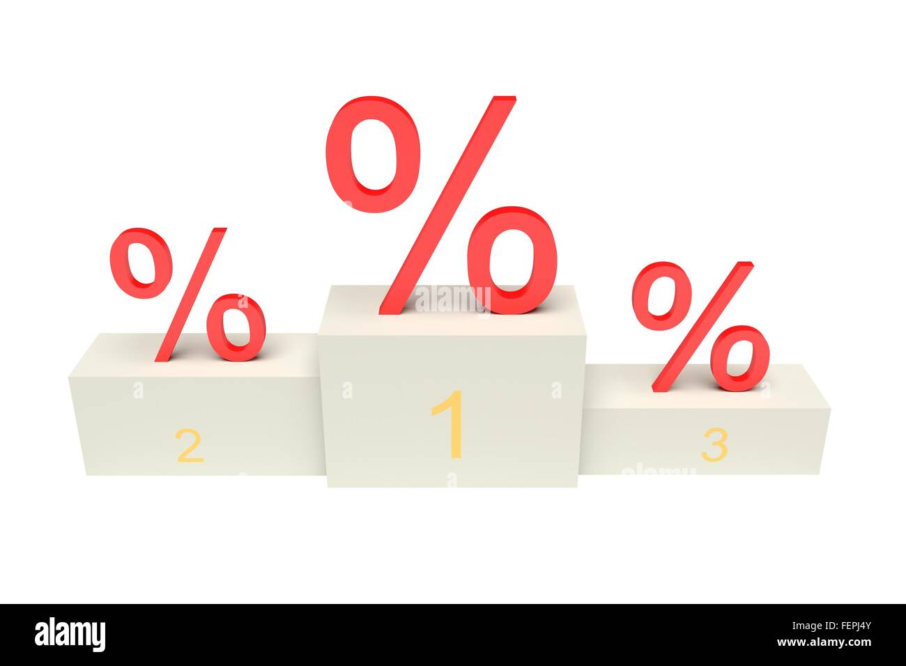 Podium with numbers hi-res stock photography and images - Alamy