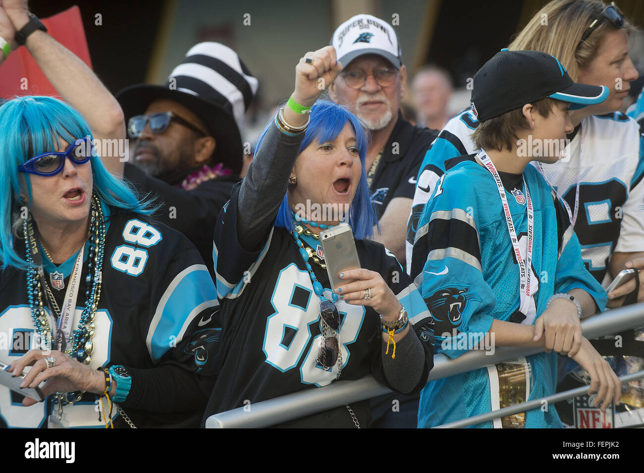 Panthers stadium fans hi-res stock photography and images - Alamy