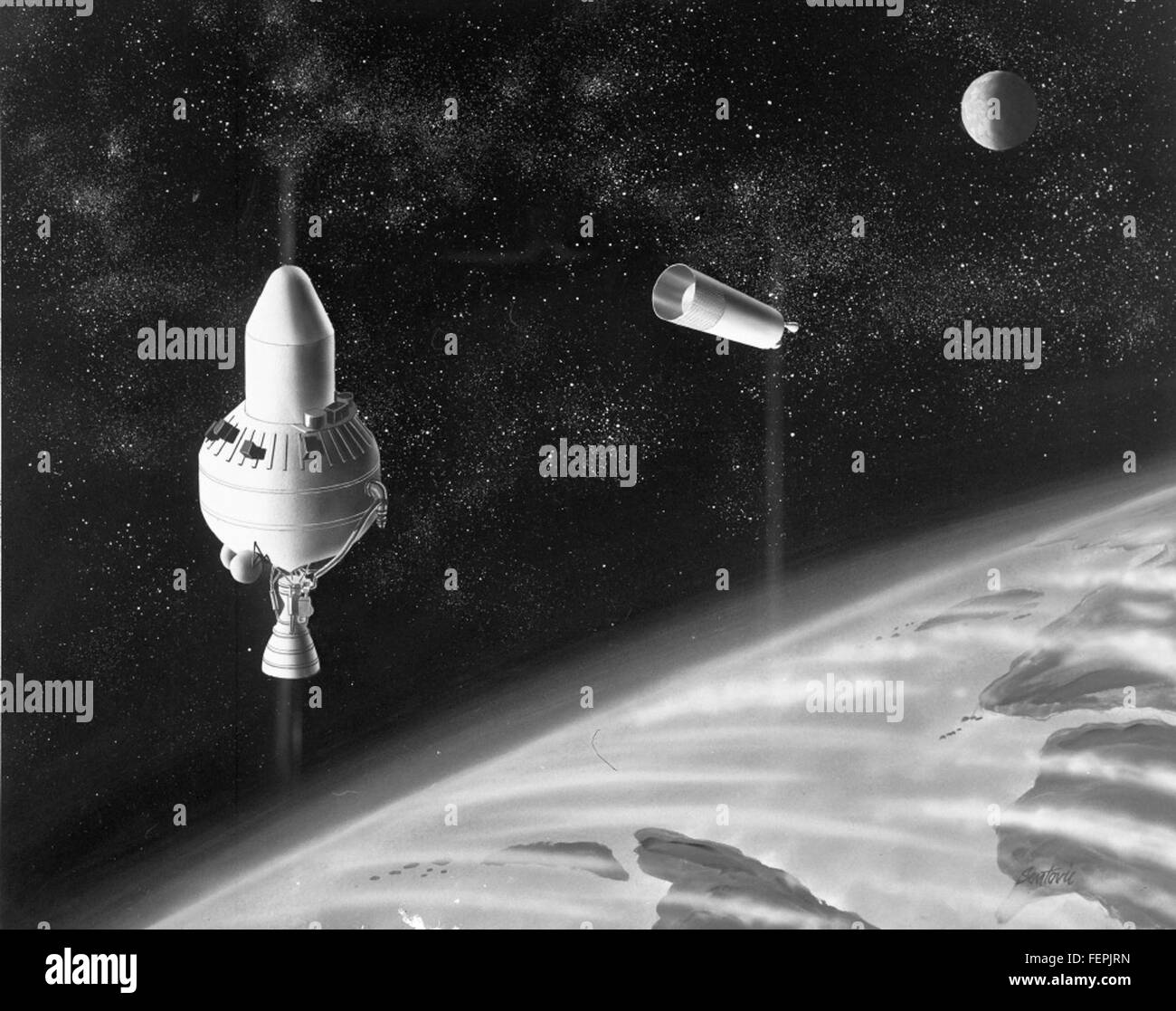 This artist’s drawing of the Centaur Junior, dated July 11, 1960 ...