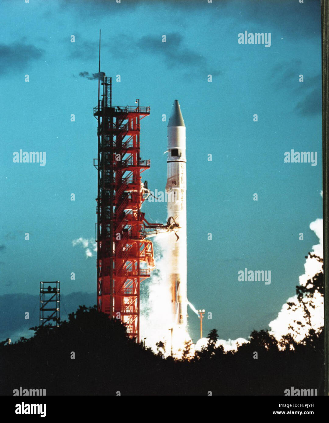 This photograph from the Atlas Centaur collection documents the Centaur ...