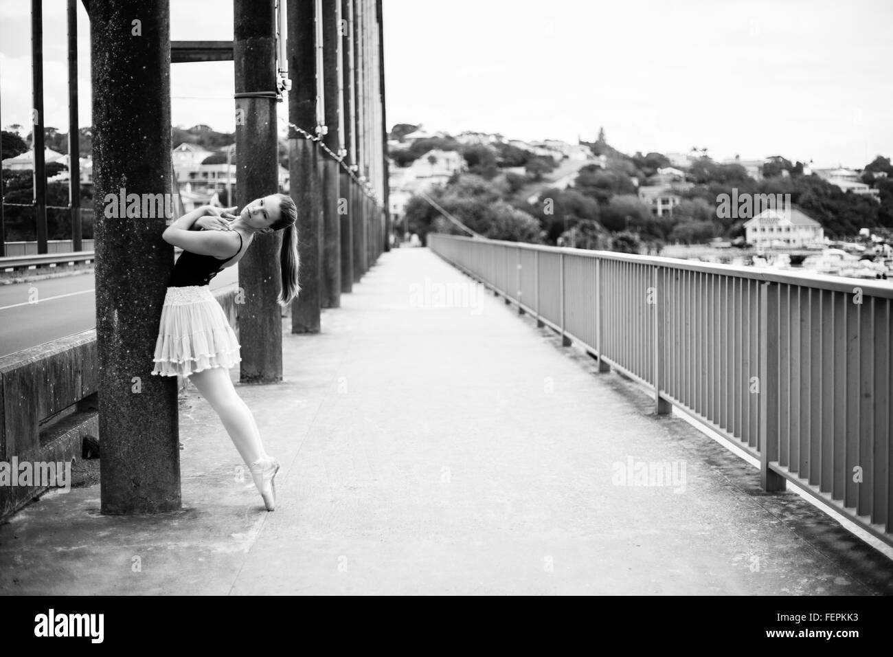 Suspended beauty Black and White Stock Photos & Images - Alamy