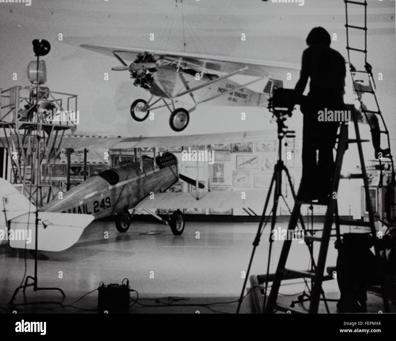 An image from the SDASM Collection offering a glimpse into the history of aviation, showcasing ...