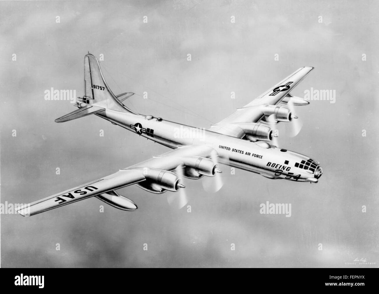 Boeing B-54 Boeing photo Stock Photo - Alamy