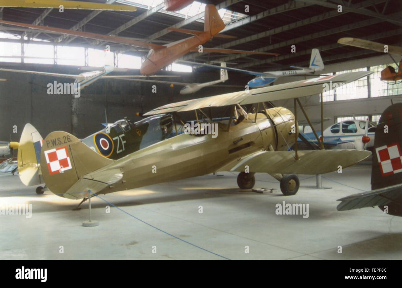 This image from the Polish Air Museum, captured in 2006, showcases a ...