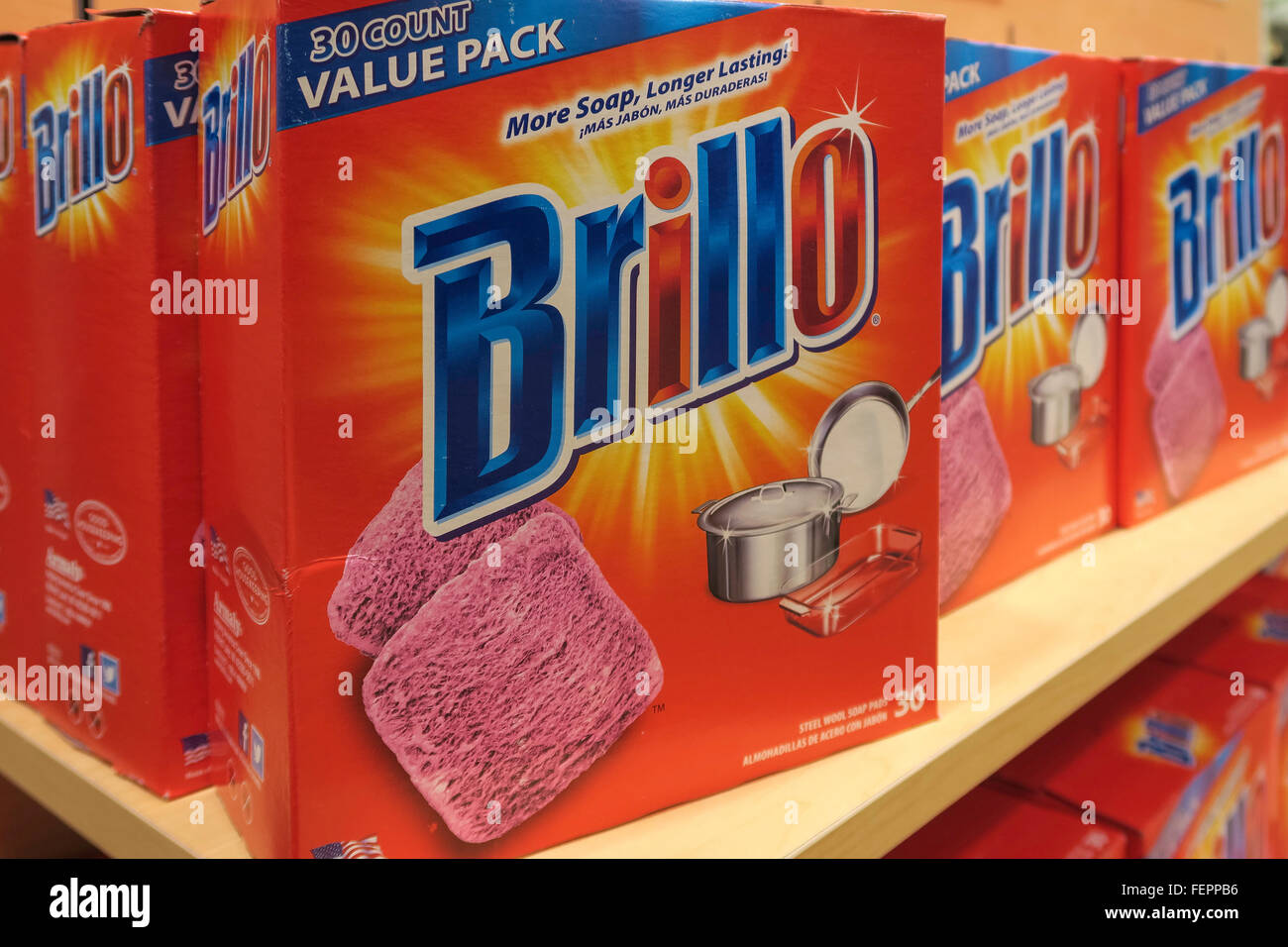 Brillo hi-res stock photography and images - Alamy