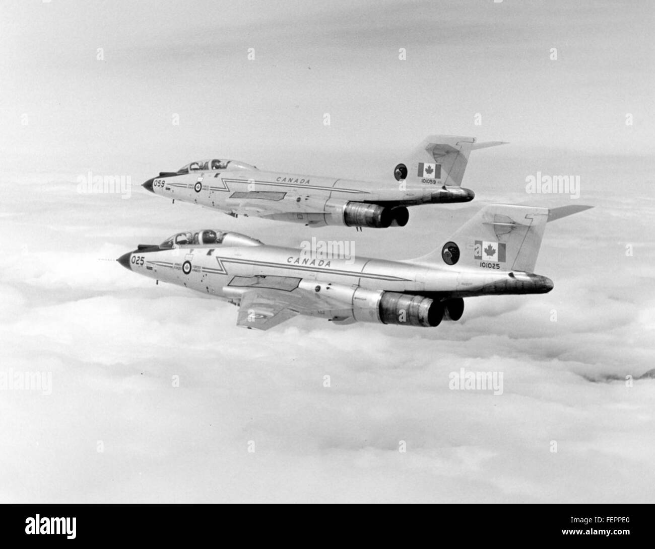 McDonnell F-101 Voodoo CF-101B Aug 23, 1978 Robert Stock Photo - Alamy