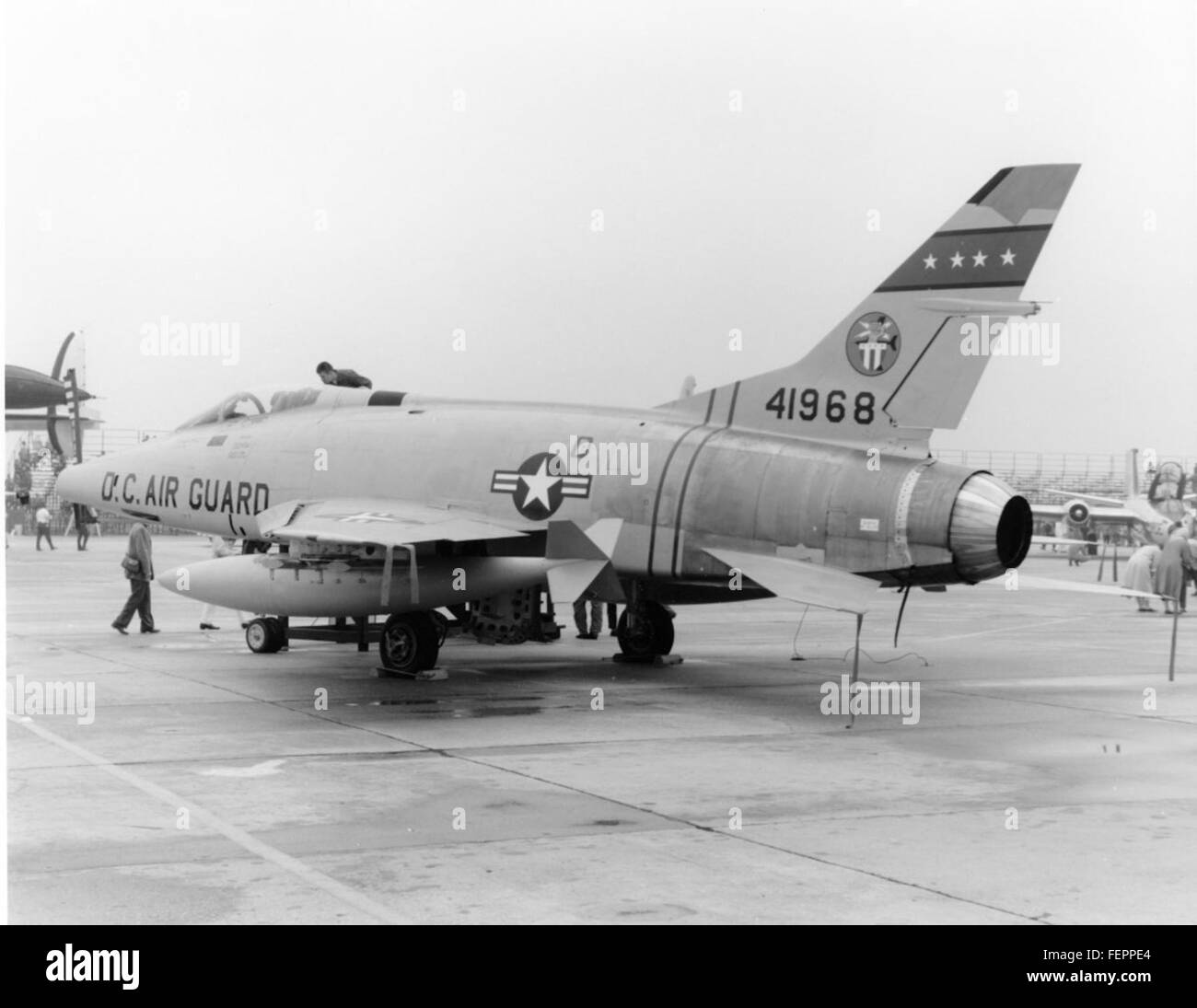First supersonic jet was f 100c super sabre hi-res stock photography ...
